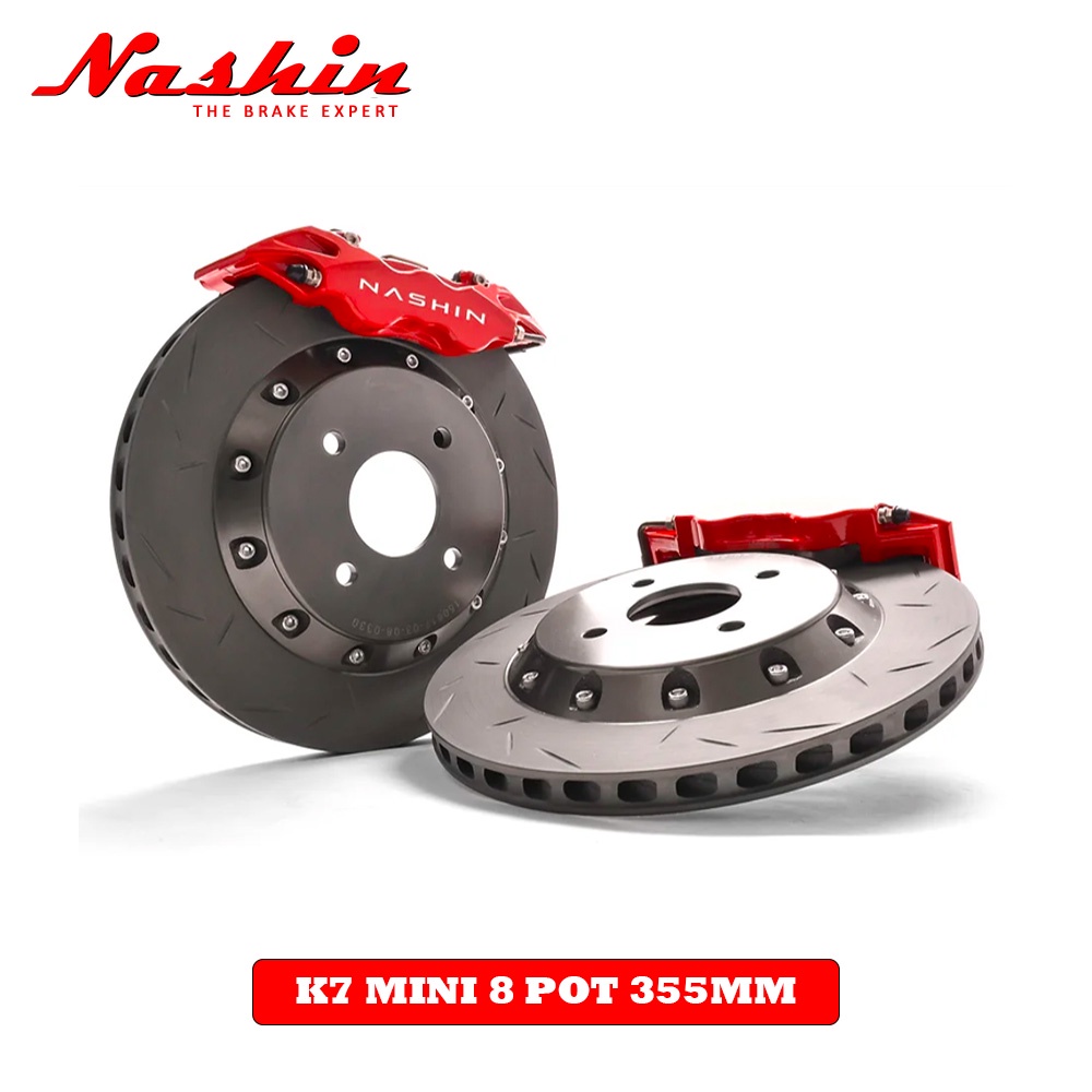 Nashin K7 Mini 8 Pot Big Brake Kit (335mm) | Shopee Malaysia