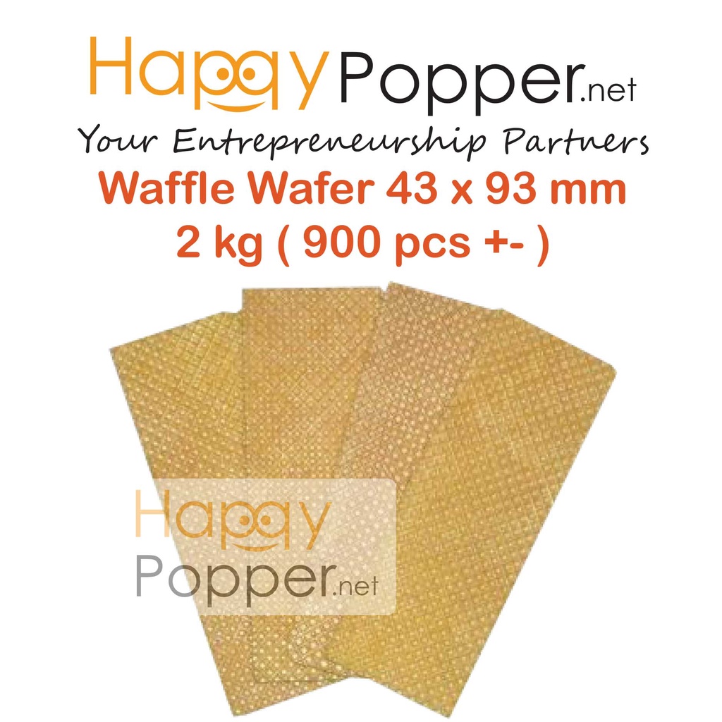 Happypopper Ais Krim Aiskrim Ice Cream Cone Waffle Wafer Biskut Biscuit ...
