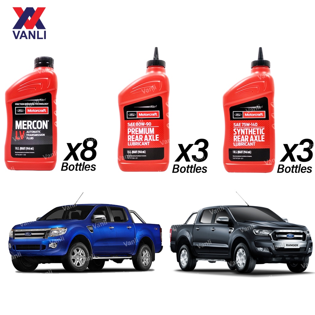 Ford Ranger T6 / T7 2.2cc Gear Oil Service Package ( Oil Only ...