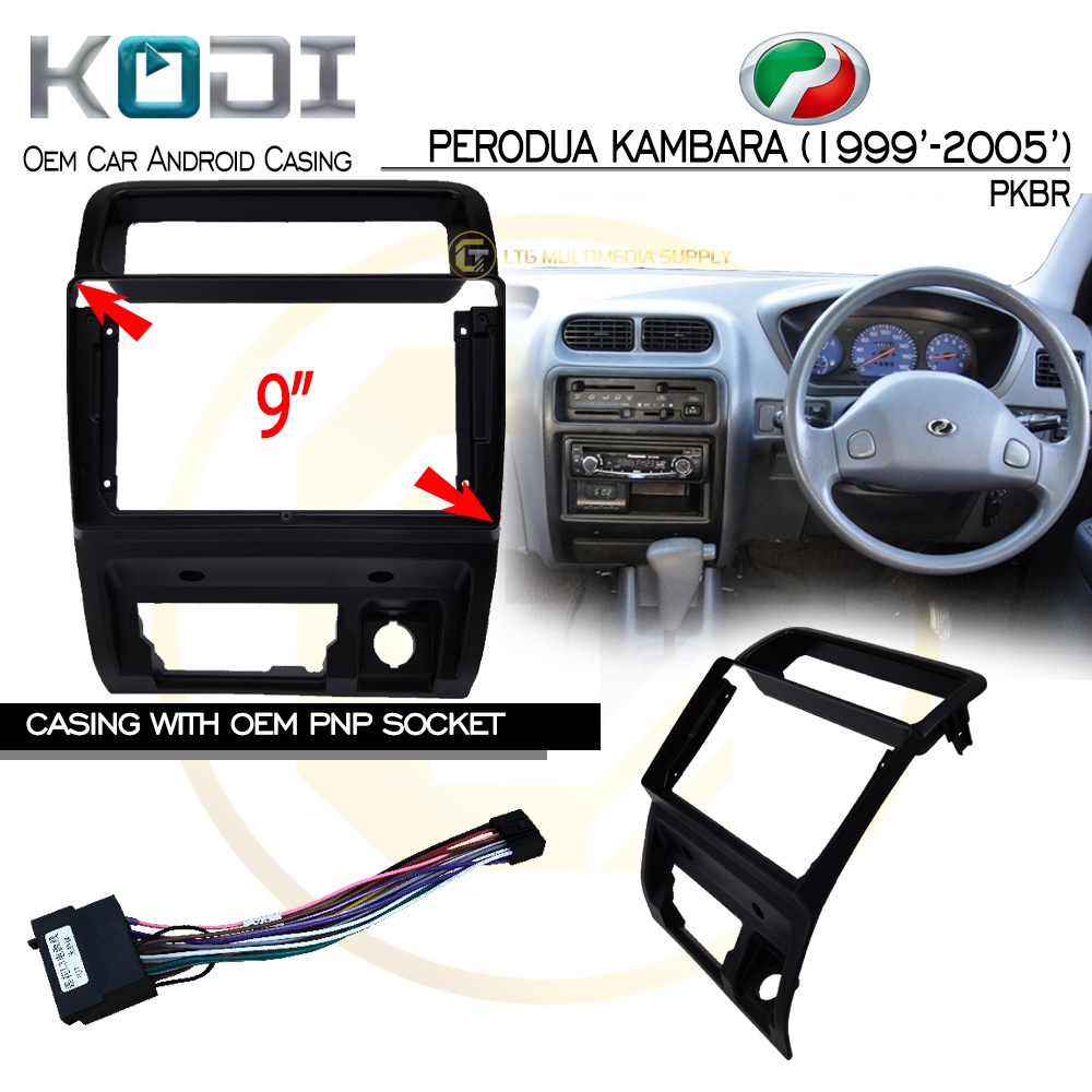 PERODUA KEMBARA 1999'-2005' ANDROID CASING | Shopee Malaysia