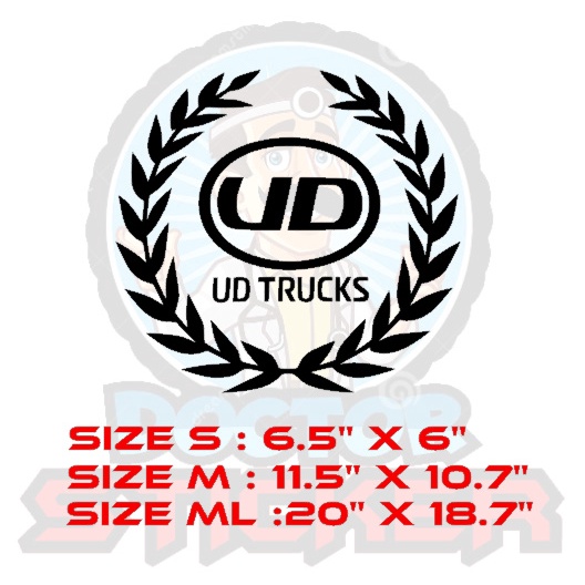 STICKER UD TRUCKS LOGO | Shopee Malaysia
