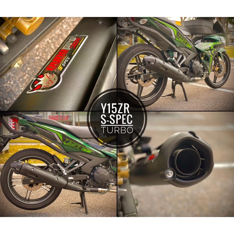 DYNOPRO STANDARD OPEN EXHAUST TURBO Y15 DYNO PRO RACING STANDARD OPEN ...