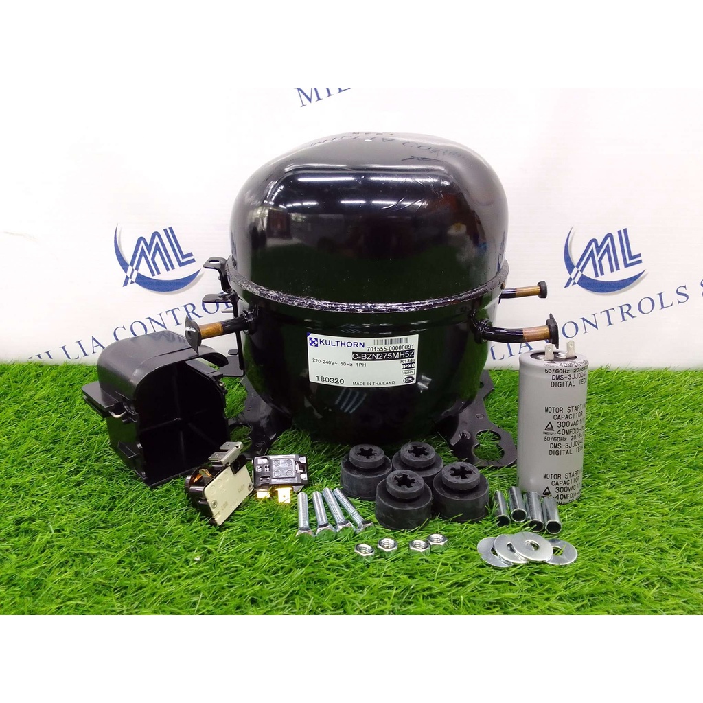 KULTHORN COMPRESSOR C-BZN275MH / R134 / 1/3 hp / High Back Pressure ( Can Replace AE4448Y ...