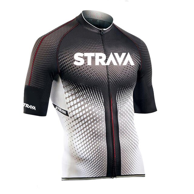 STRAVA Cycling Jersey MTB Male Team Cycling Shirts Road Bike Summer ...