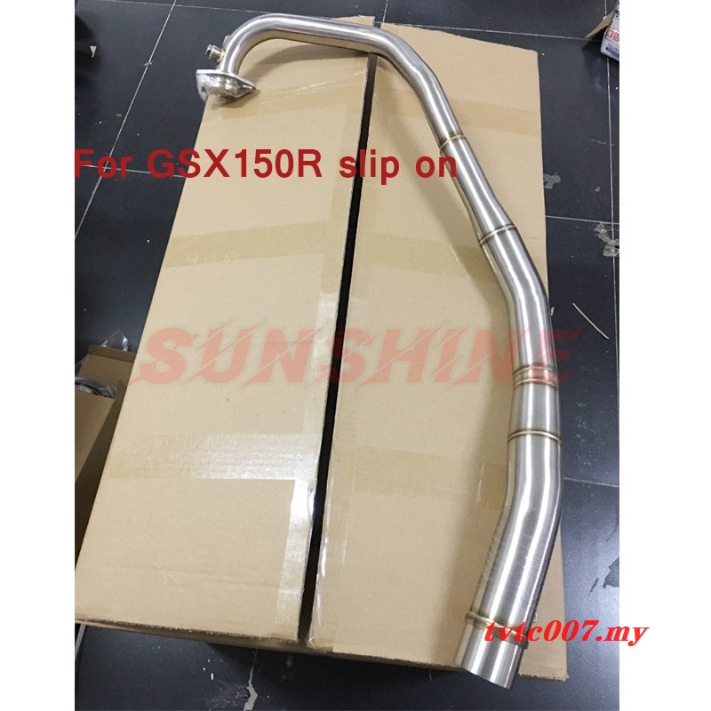 007MOTO For Suzuki GSX150R GSX-R150 GSXR150 Motorcycle Exhaust Front ...