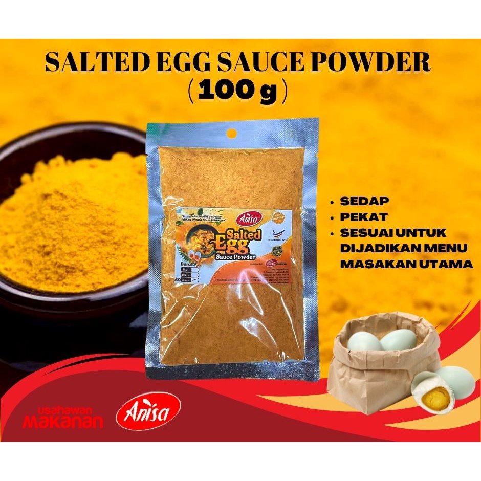 PREMIUM SALTED EGG POWDER / Serbuk Telur Masin | Keluaran Bumiputera ...