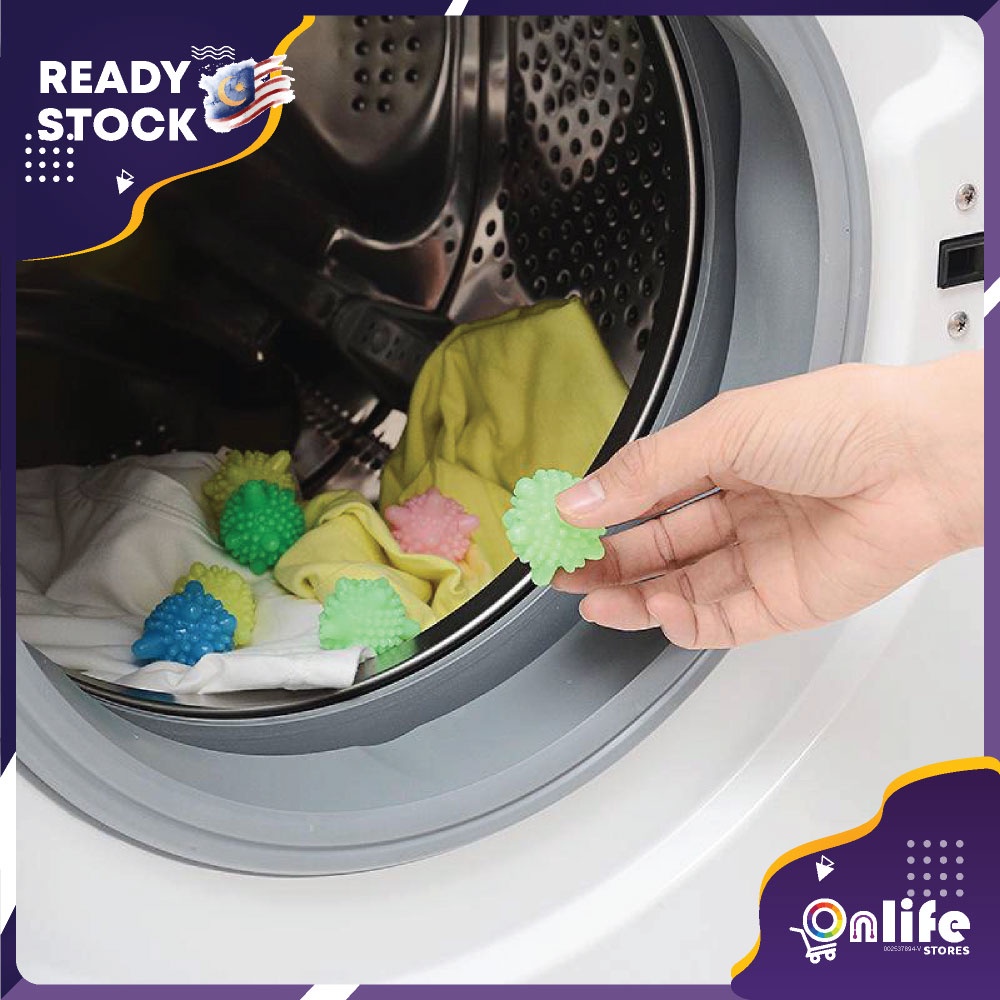 [Ready stock] OnlifeStores Magic Washing Machine Laundry Ball ...