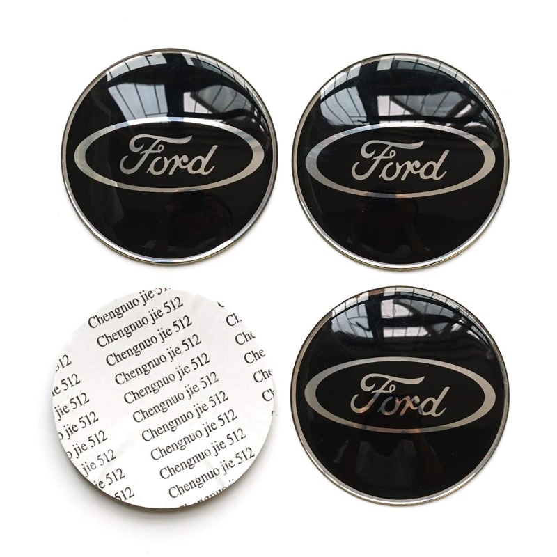 4X 65mm 2.56'' Car Wheel Center Hub Caps Emblem Sticker Decal Badge For ...