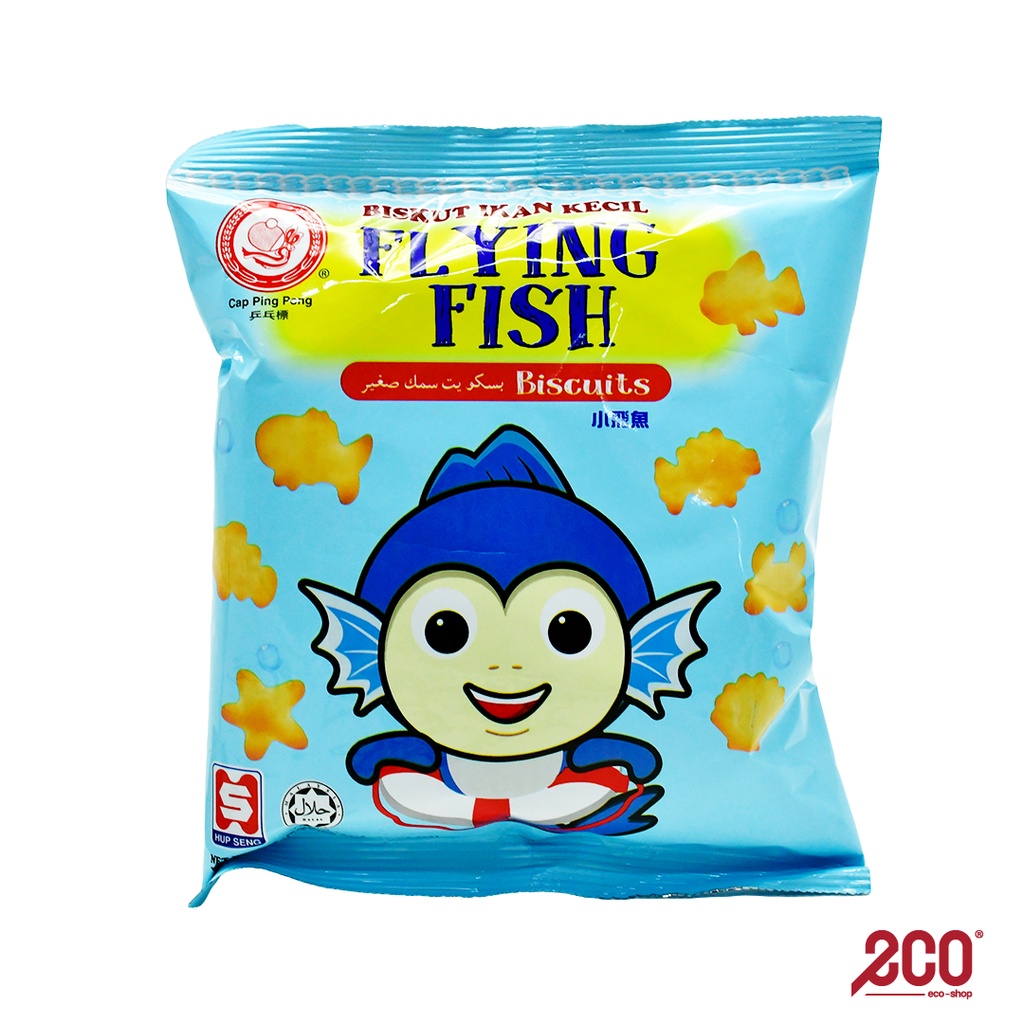 Cap Ping Pong Flying Fish Biscuit 90g - - AB-L008-T01-14 | Shopee Malaysia