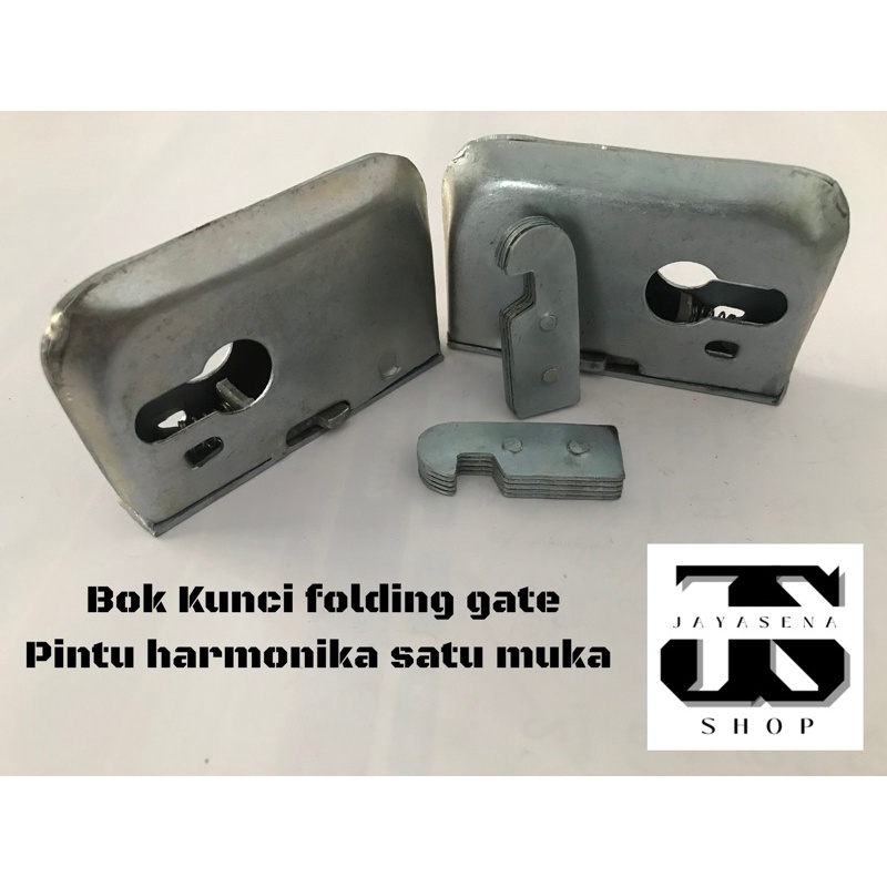 One-faced harmonica door folding gate lock box | Shopee Malaysia