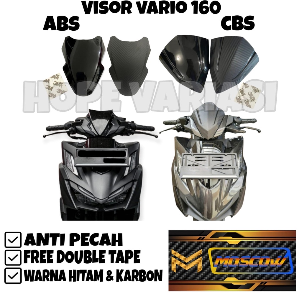 Visor VARIO 160 CBS WINSIL VARIO 160 ABS MODEL Like ORIGINAL HONDA NEW ...