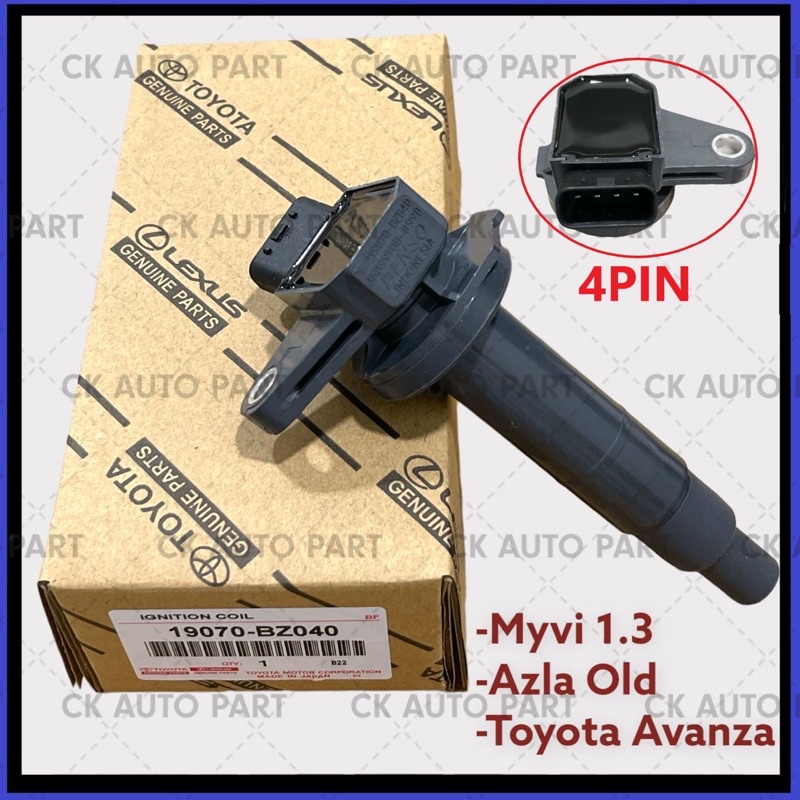 100% ORIGINAL IGNITION PLUG COIL PERODUA MYVI 1.3 ALZA KEMBARA DAIHATSU ...