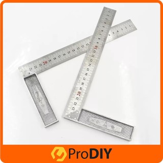 Try Square Steel Carpenter Square Scale Ruler Tools L Shape Pembaris ...