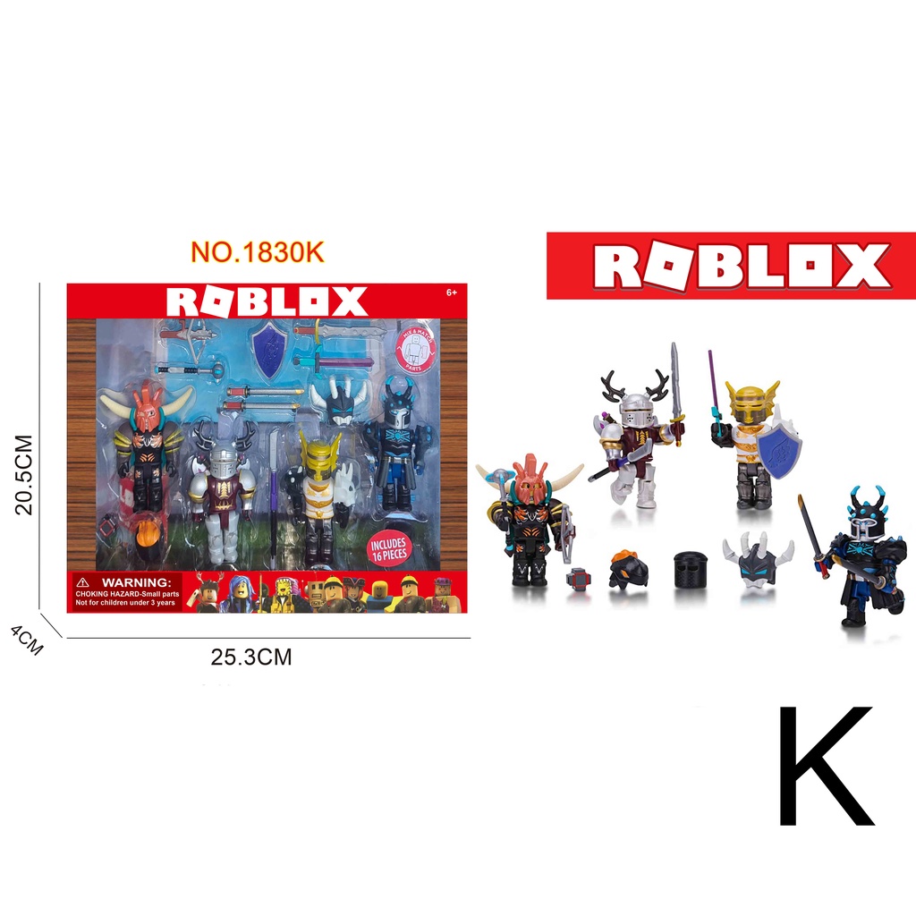 ROBLOX Virtual World Game Puppet Building Block Doll Figure Toy ...