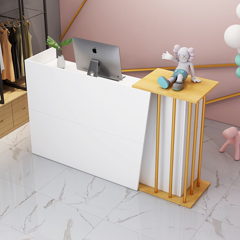 Cashier Modern Minimalist and Magnificent Reception Table Reception ...
