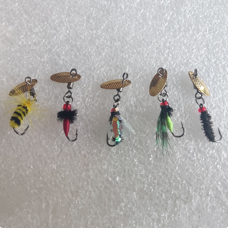 Finish product Fly hook New mini fishing lure Fly Fishing baits lures ...