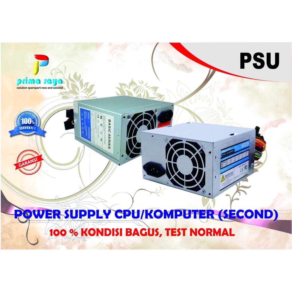 Standard Power Supply/PSU 450W/550W 24Pin Sata and IDE for COMPUTER ...
