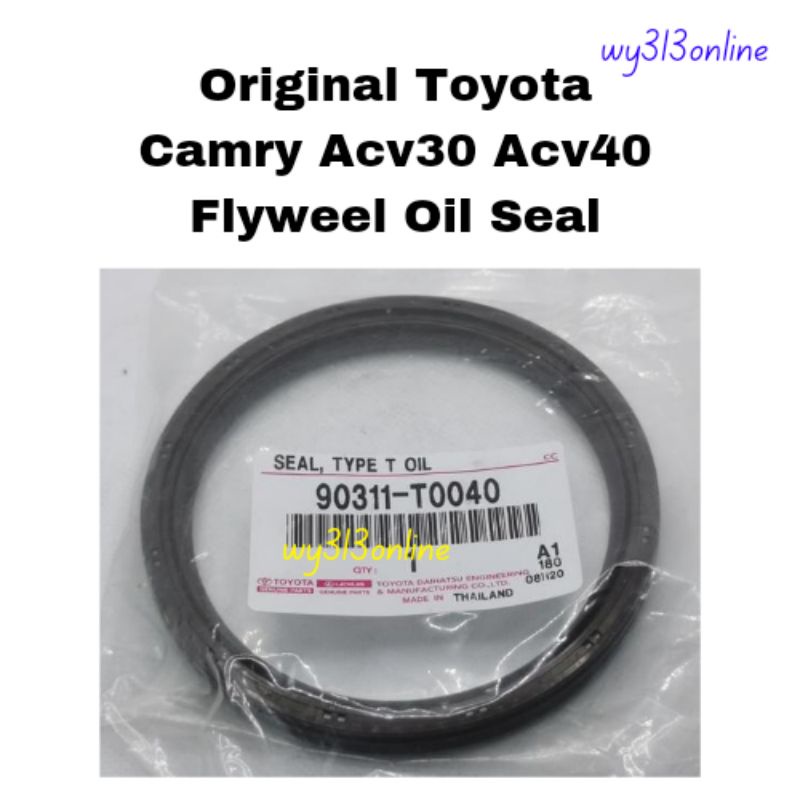 Original Toyota Camry ACV30 ACV40 Flywheel Oil Seal | Shopee Malaysia