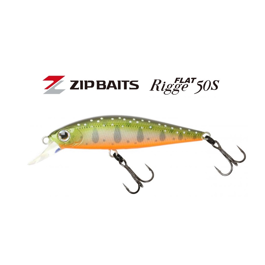 Zipbaits Rigge Flat Heavy 50S Sinking Stream Fishing Lure | Shopee Malaysia