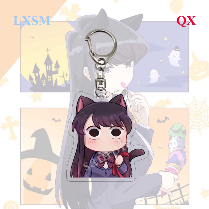 QX Kawaii Anime Komi Can‘t Communicate Keychain Komi Shoko And Tadano ...