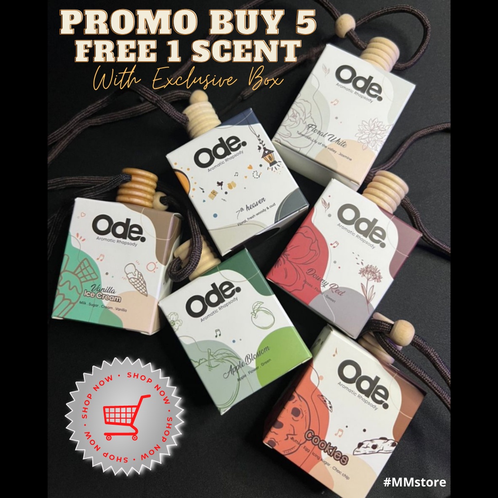 [ODE SCENTS] NEW Fragrance by Saharul Ridzwan For Car & Home 5 in 1 ...