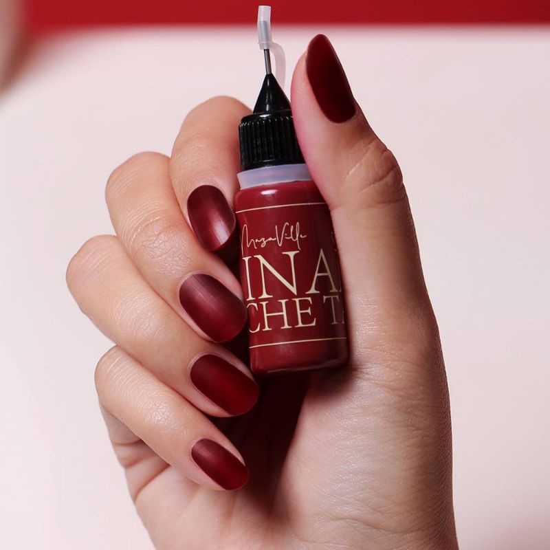 INAI CHE TA ORIGINAL HQ MAROON ROSE DAN RED VELVET | Shopee Malaysia