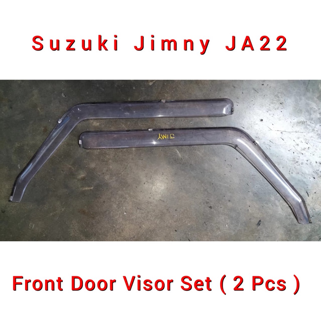 Suzuki Jimny JA12 JA22 JB32 Door Visor Set / Air Press Window / Car Wind Deflector / Door Rain ...