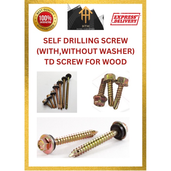 MKBRAND S.D.CREW FOR METAL,ROOF (WITH,WITHOUT WASHER) //TD SCREW FOR ...
