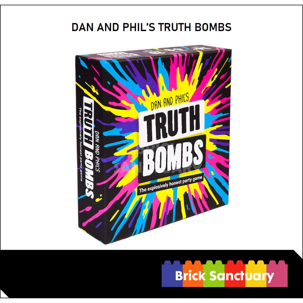 Dan And Phil's Truth Bombs - The Explosively Honest Party Game | Shopee ...