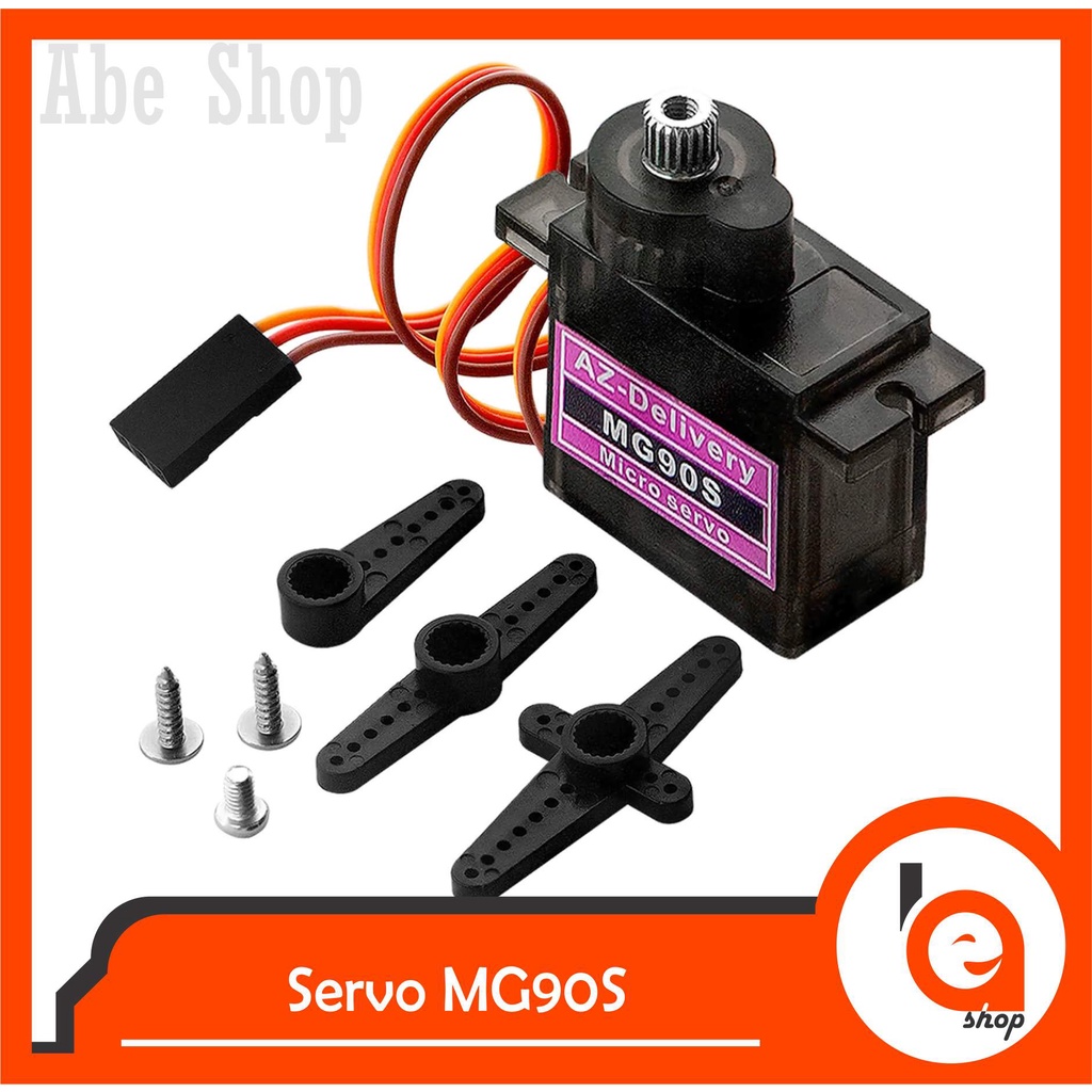 Servo Metal Gear MG90S Tower Pro Micro Servo MG-90 MG-90S Metal Gear ...