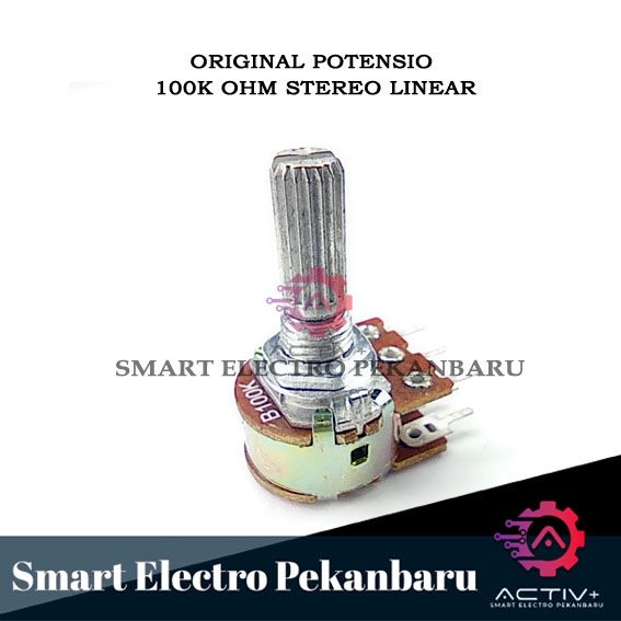 ORIGINAL Potensio Stereo WL 100K OHM Potentio Stereo Linear 100000 Ohm ...