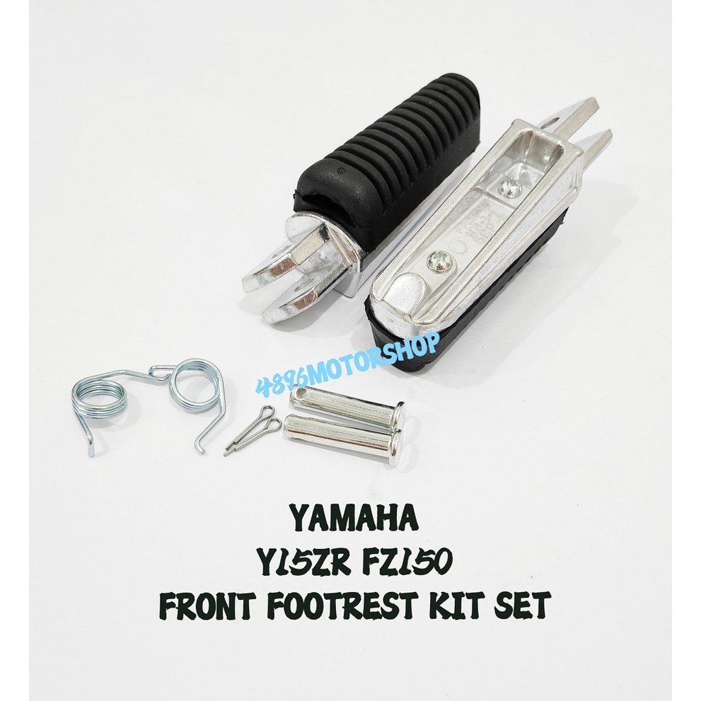 YAMAHA Y15ZR V1 V2 FZ150 FZ150I FZ Y15 FRONT FOOTREST KIT ALLOY ...