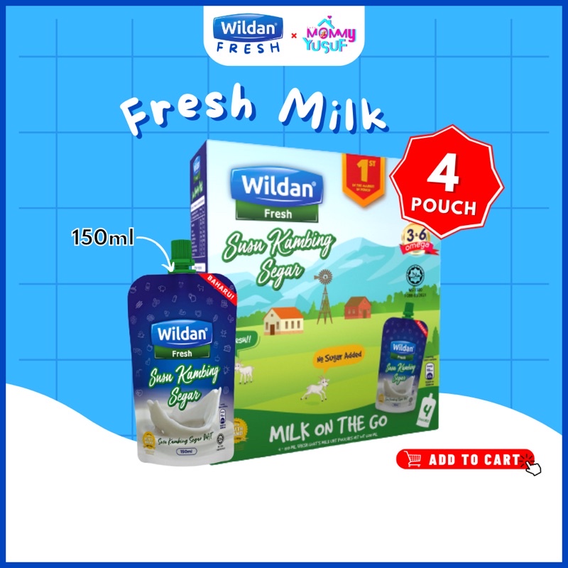 💙 Wildan Susu Kambing Wildan Mama Premium Newborn Goat Milk Booster ...