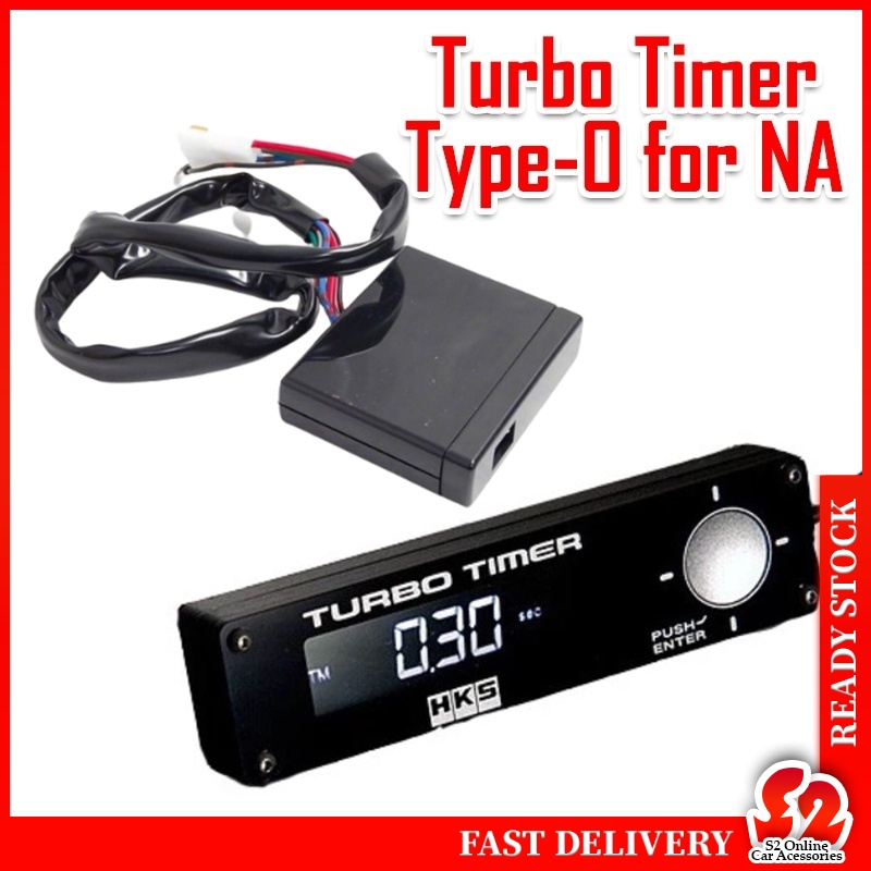 HKS Universal Auto Turbo Timer Type-0 for NA Turbo Black Pen Turbo ...