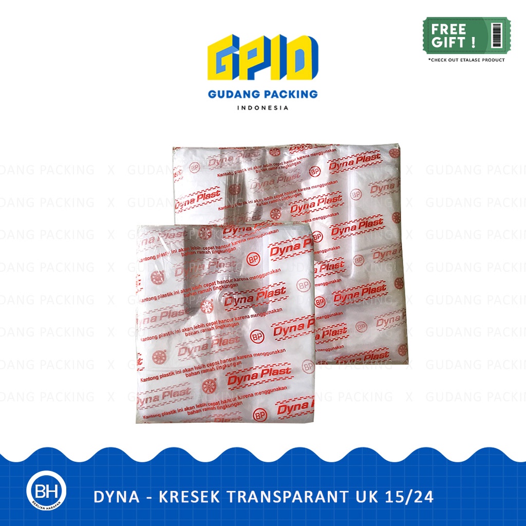 Dyna - Transparent Clear Crackle Plastic Bag Uk 15/24 | Shopee Malaysia