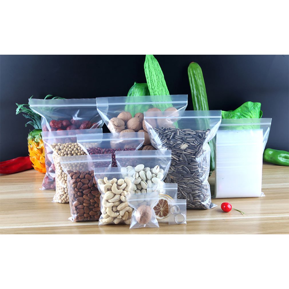PLASTIK ZIP BESAR/BIG ZIPPER PLASTIC(100pcs) | Shopee Malaysia