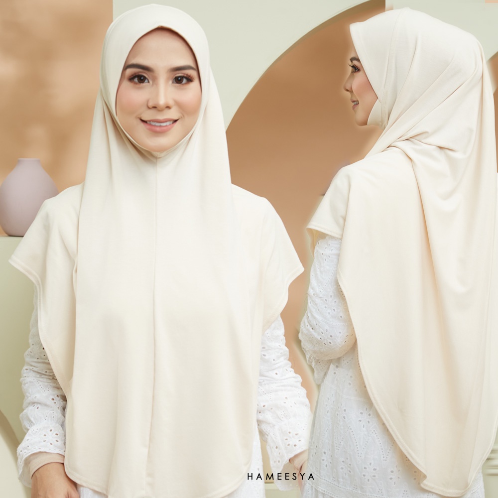 Tudung Labuh Cotton NAILA Tudung Berdagu Tudung Ironless Tudung Sarung ...