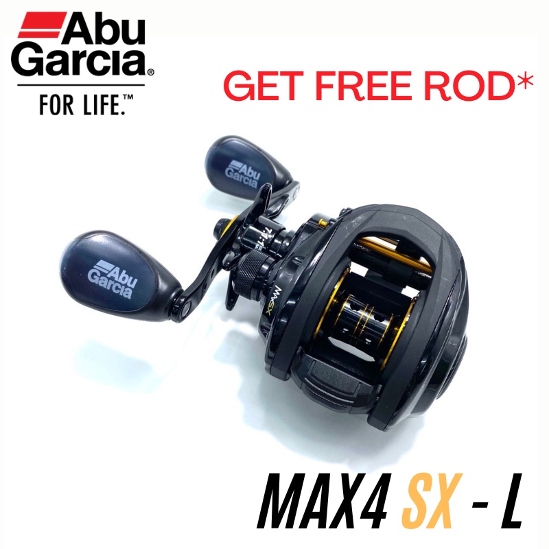 Abu Garcia Max4 SX - Left BC Reel Series | Shopee Malaysia