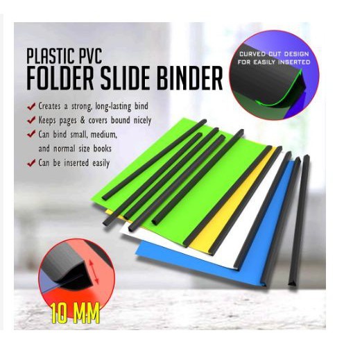 A4 Size PVC Slide Binder (100pcs/pack) | Shopee Malaysia