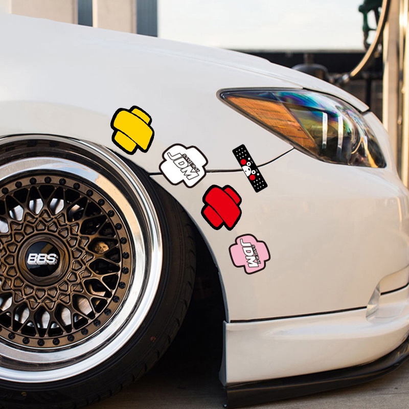 JDM Patch Band-Aids Creative Sticker Cute Funny Taping Decal Bumper ...