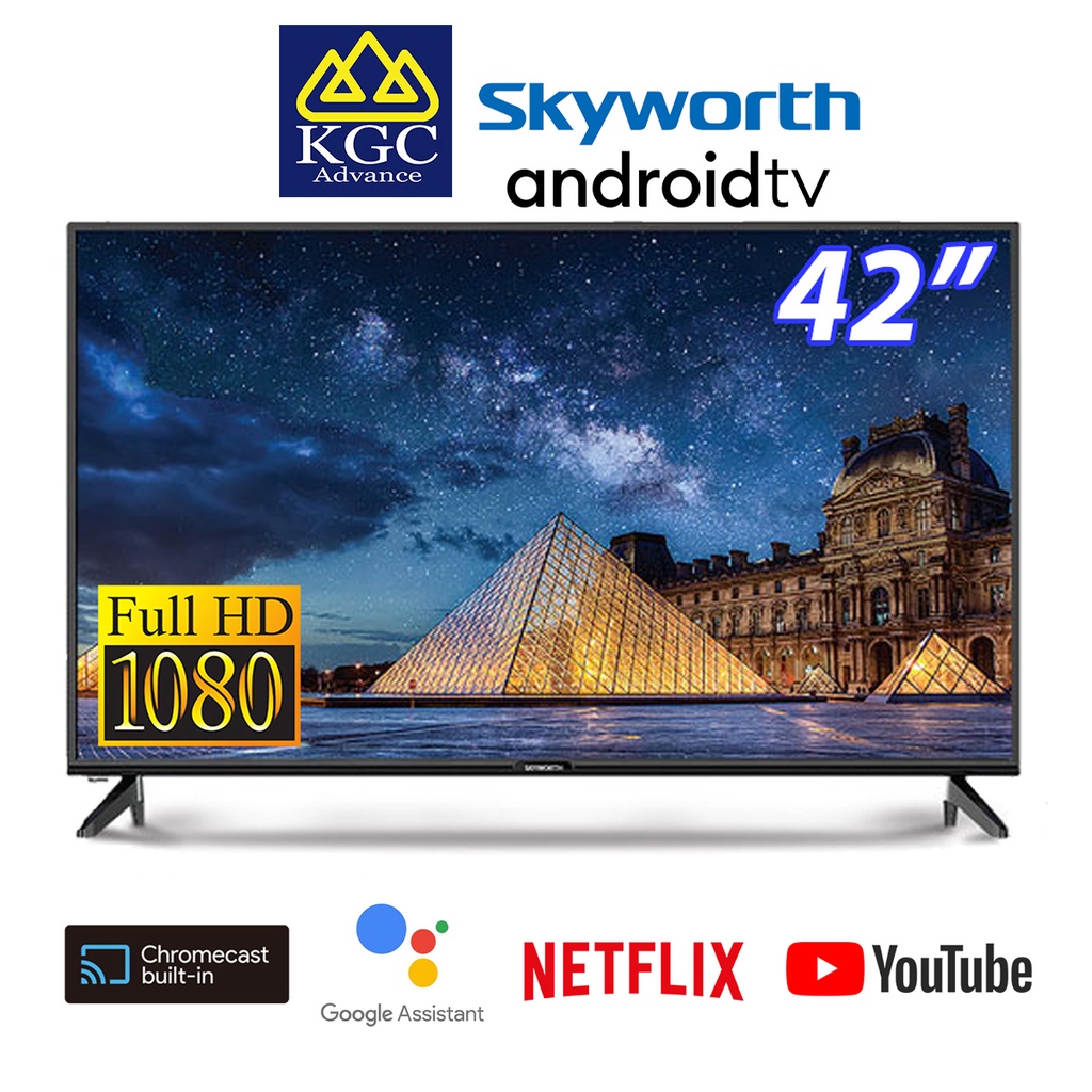 Skyworth Android Full HD LED TV (42") 42STC6200 | Shopee Malaysia