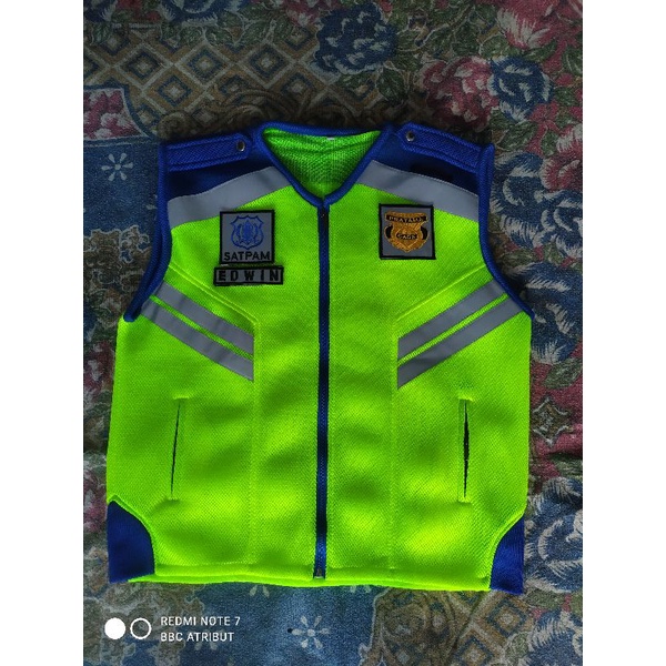STABILO Blue combination highlighter SATPAM vest | Security vest | Work ...