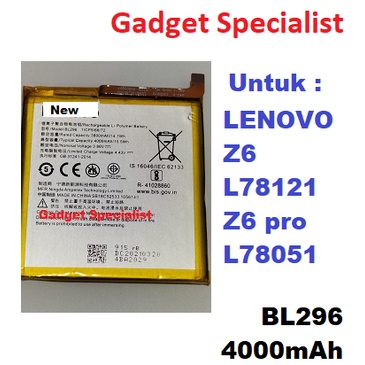 LENOVO Z6 L78121 Z6 pro L780c51 BL296 \ Z5 L78011 L78012 BL288 \ K5 PRO ...