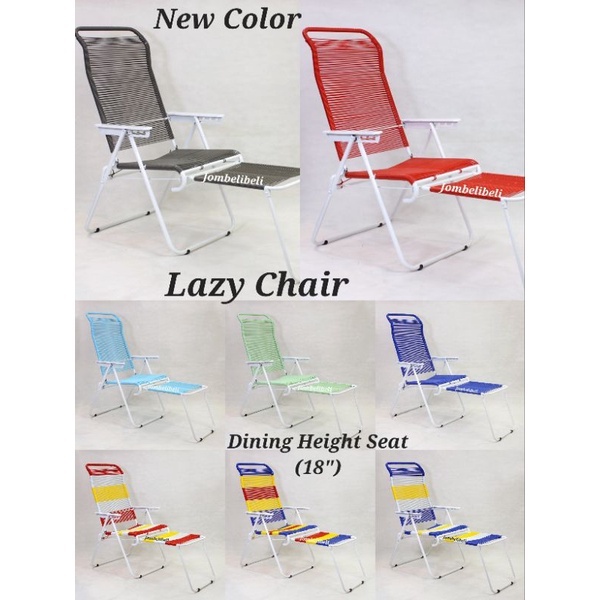 LIGHTWEIGHT HIGH LAZY CHAIR /HIGH STRING CHAIR / KERUSI MALAS TINGGI ...