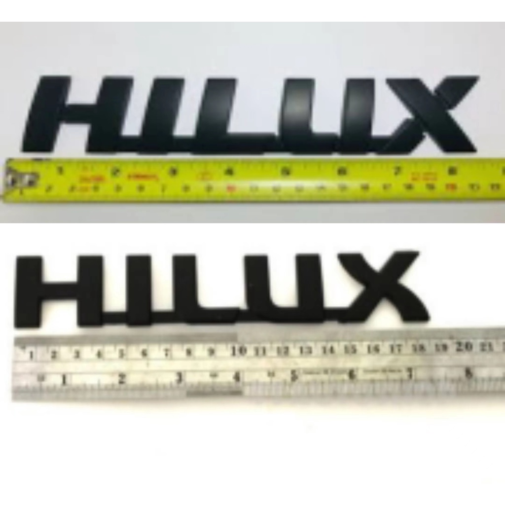 Toyota HILUX Black Emblem LOGO | Shopee Malaysia