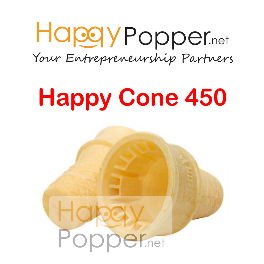 Happypopper Cone Super 450 Ice Cream Cone McDonald's Kon AisKrim Ice ...
