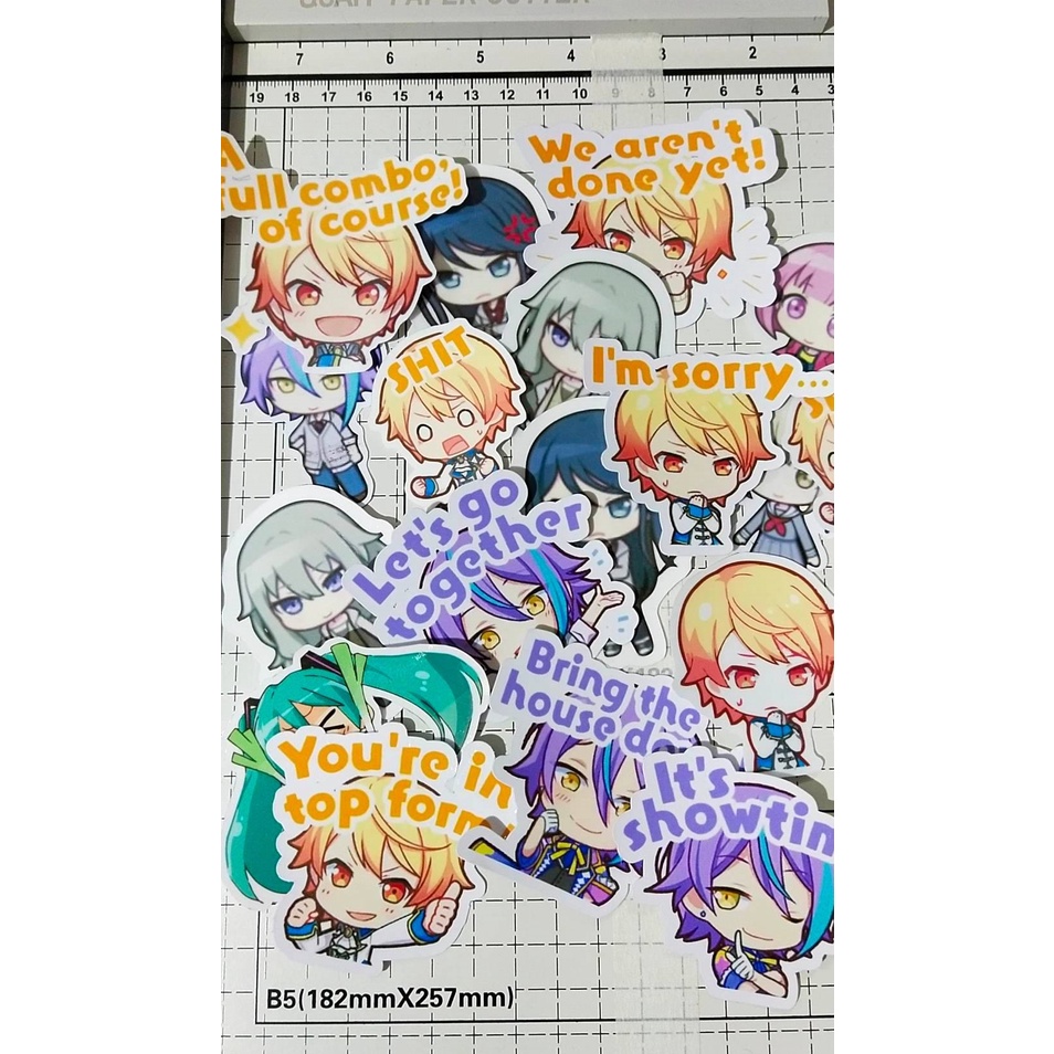 Project Sekai - Vinyl Waterproof Sticker | Shopee Malaysia