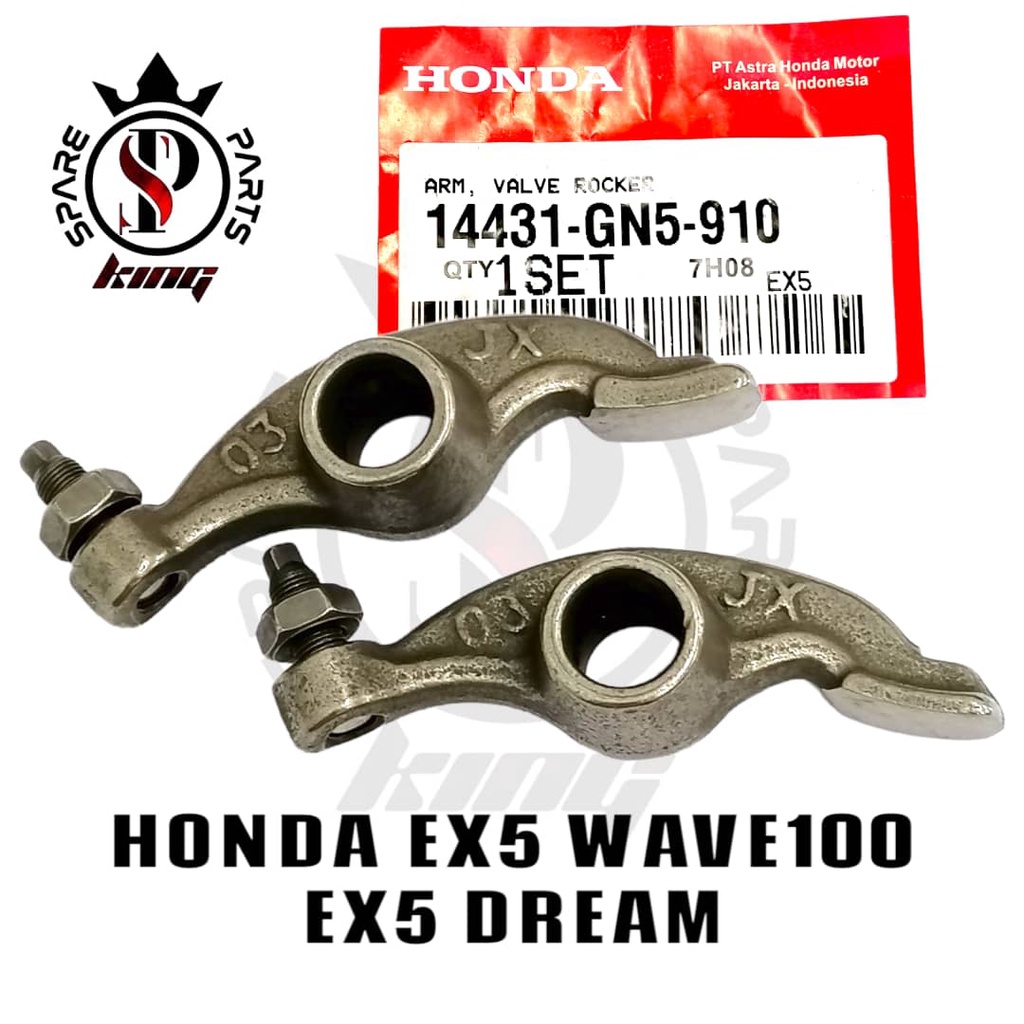 ORI THAILAND HONDA EX5 WAVE100 WAVE 100 W100 EX5 DREAM ROCKER ARM SET | Shopee Malaysia