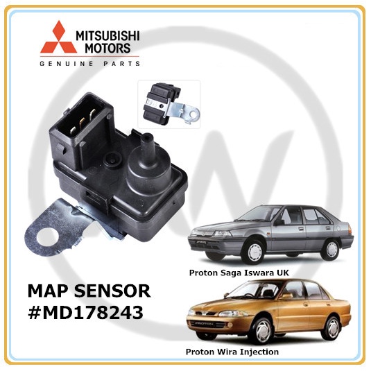 Original Mitsubishi Proton Wira Saga Iswara (UK Spec) Manifold Pressure ...