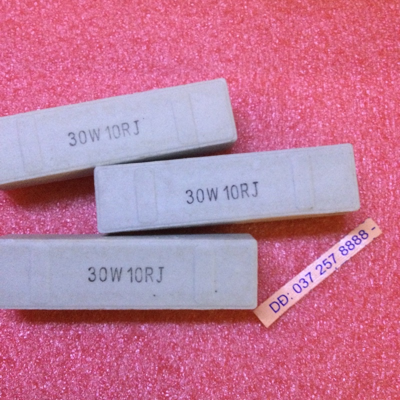 30w-10 ohm large pin power resistor (2 pieces) | Shopee Malaysia